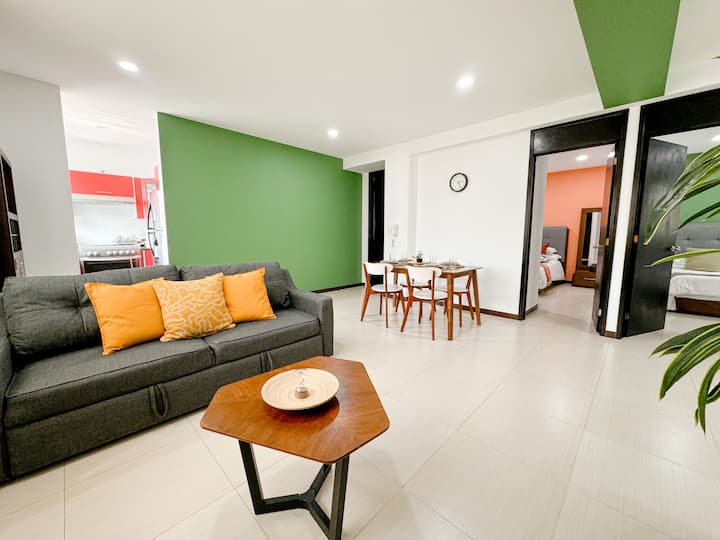 Cozy And Beautiful | Airport | Foro Sol | Coyoacán - Mexico City