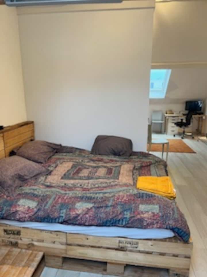 Chambre Grenier Avec Salle De Bain Avec Douche - Mechelen