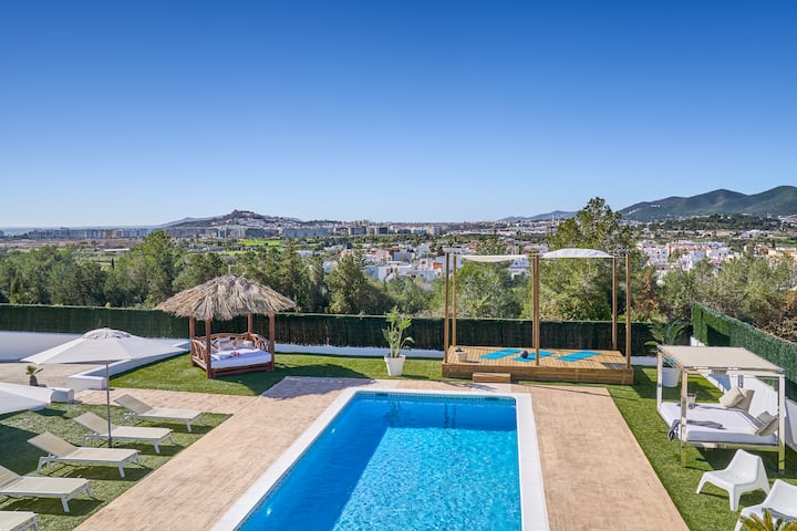 Ibiza Villa Jesús | Pool | Sleeps 10 | Sea Views - Ibiza (town)