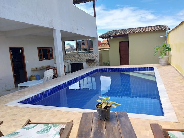 Casa Com Piscina- Prox A Praia -Cabo Frio- Unamar - Cabo Frio