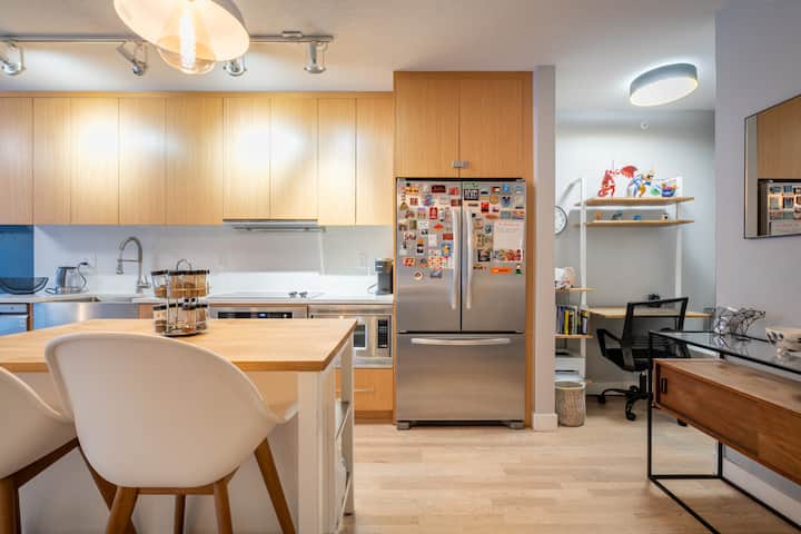 1br World Cup Retreat | Gym & Free Parking - Vancouver