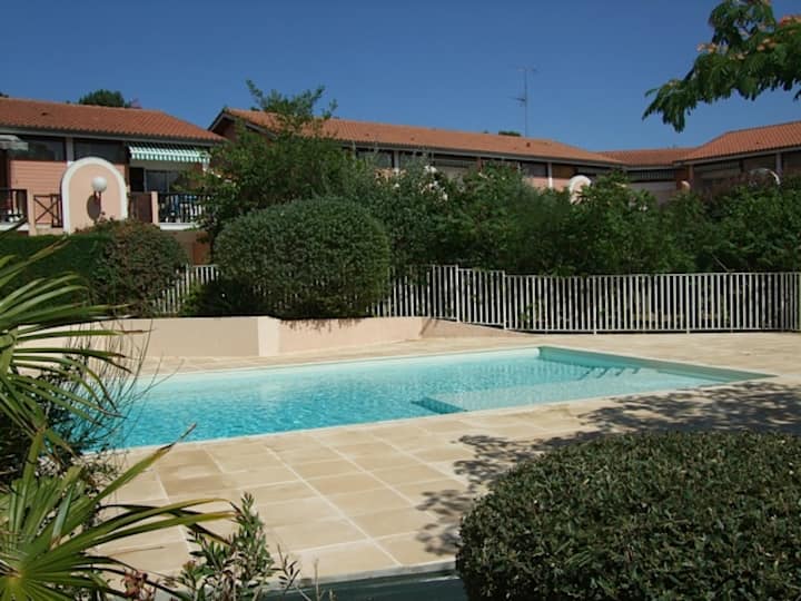 Charmant Apt T2 Piscine, Plage Centre Ville à Pied - Capbreton
