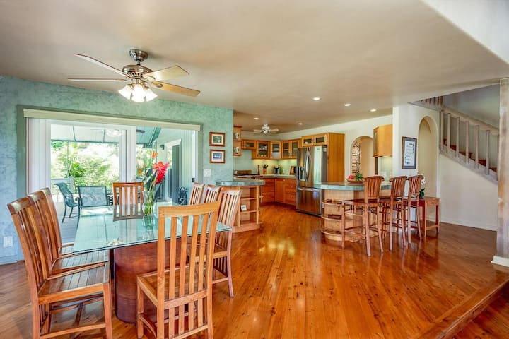 Spacious & Private Home With Ac & Hot Tub - Hanalei, HI