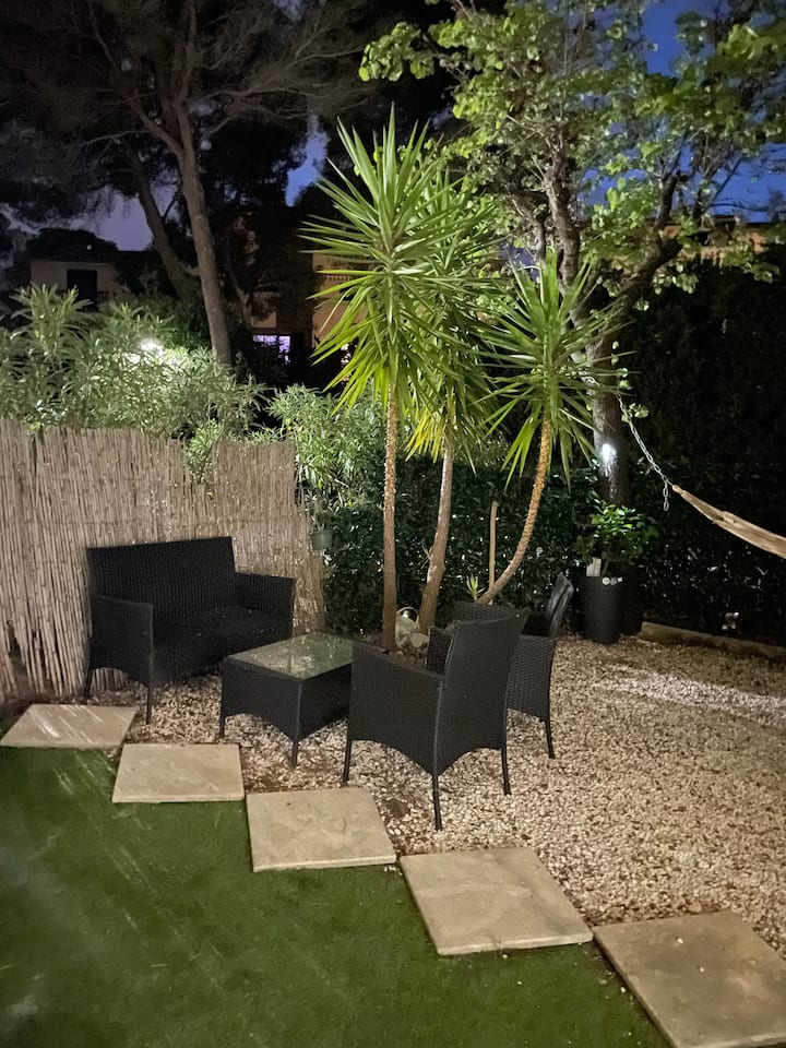 Mer  à 150 M. Rez-de-jardin • 4 Pers Appart Cosy. - Saint-Raphaël
