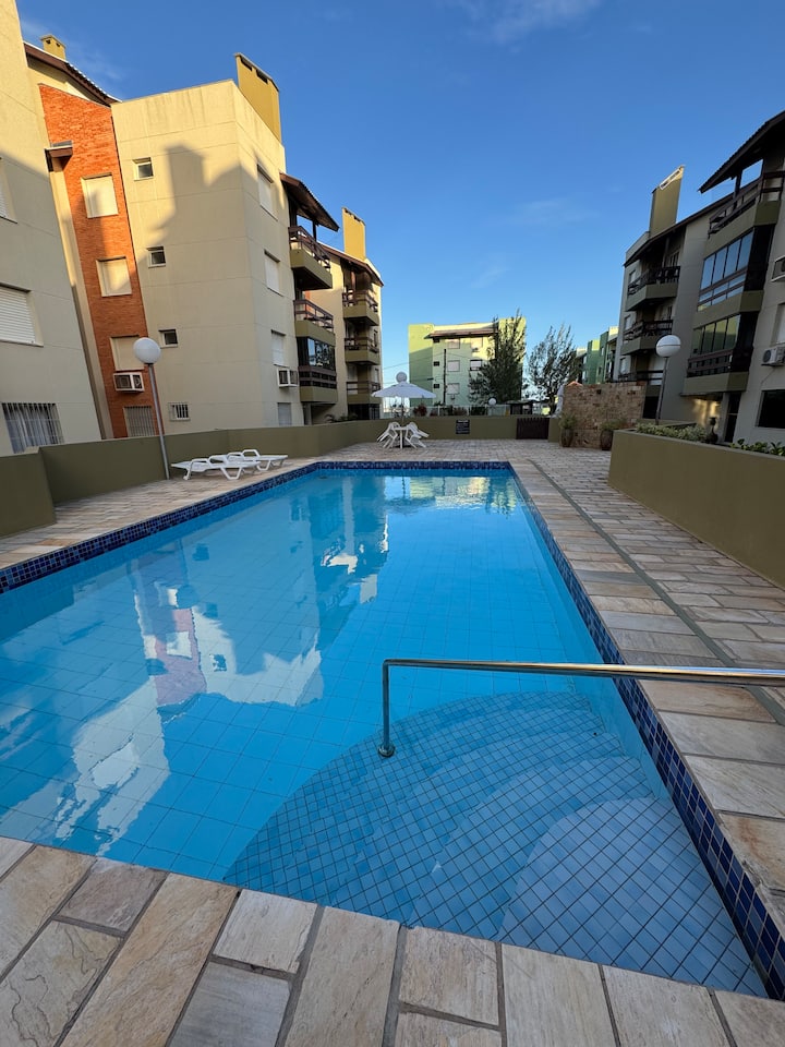 ÓTimo Apto Com Piscina Quadra Mar - Brazilië