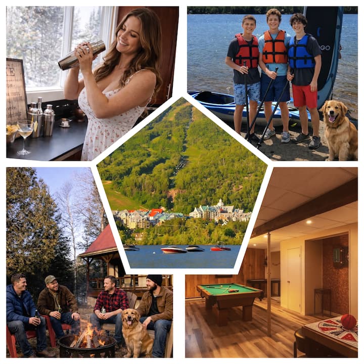 Labellevie | 25min-tremblant | Billard + Lac - Laurentides