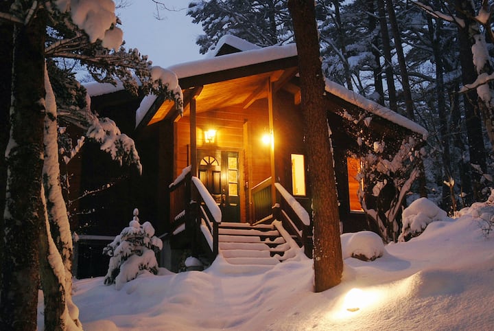 Prime Cottages-woodlanders Log Cabin, Wood Stove - Nasu
