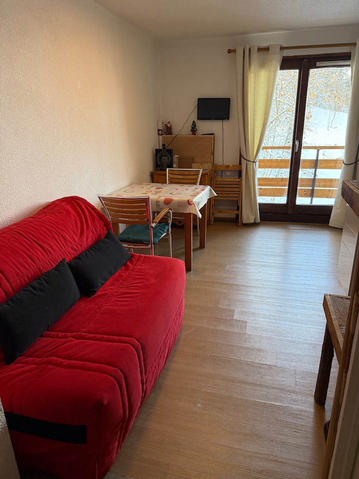 Appartement Cosy Cabine Vue Mont Blanc Et Balcon - Saint-Gervais-les-Bains