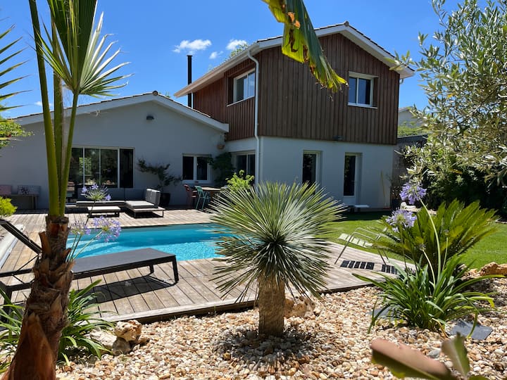 Oasis Cachée à 2km De Bordeaux Centre Avec Piscine - Mérignac