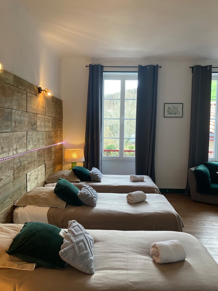 Chambre D'hôte N°4, 3 Lits Sdb Wc Privatifs - Saint-Étienne-de-Baïgorry