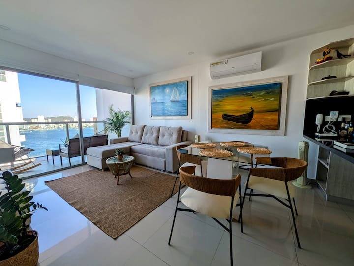 Breathtaking Apartment In Bocagrande, Cartagena - Cartagena