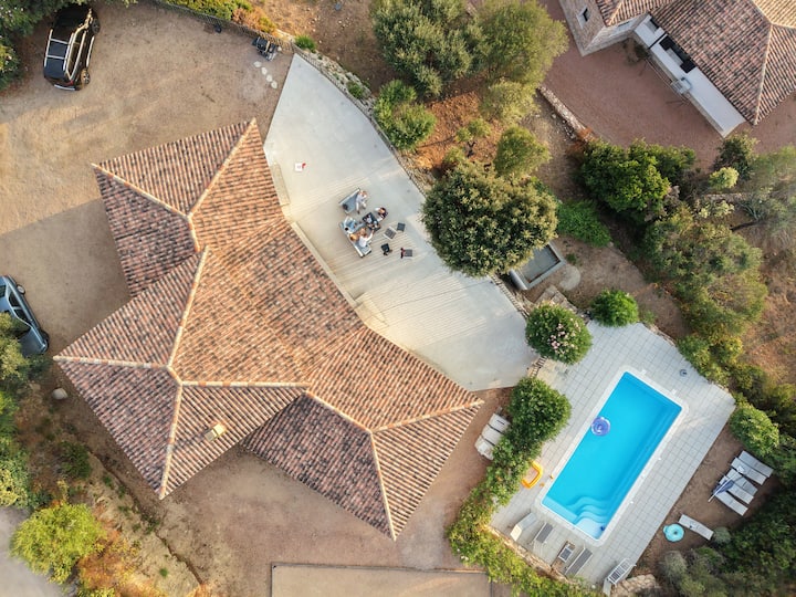 Figari Porto Vecchio Villa 12 Pers Piscine Plages - Bonifacio
