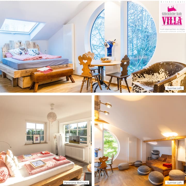 Glückliche Kuh-villa – Loft Für Ruhe & Ausgleich - Kempten