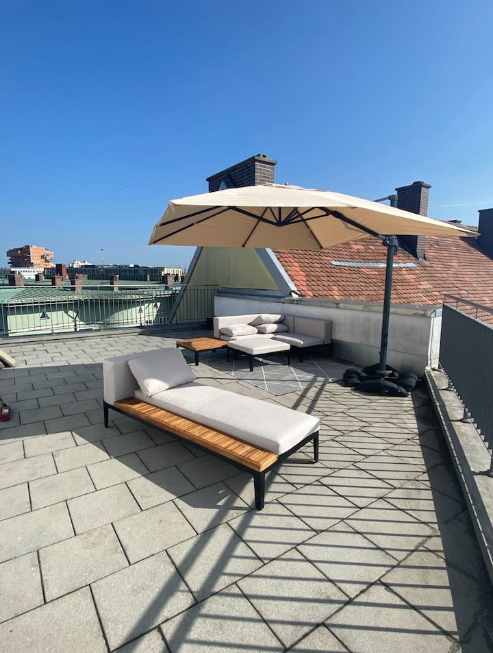 Wohnung Mit Dachterrasse Bei Der Theresienwiese - Munich