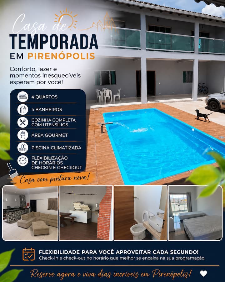 Casa Borges Temporada! - Pirenópolis