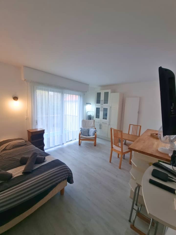 Studio 2p Parking, 150m Plage, Port, Commerces - La Baule-Escoublac