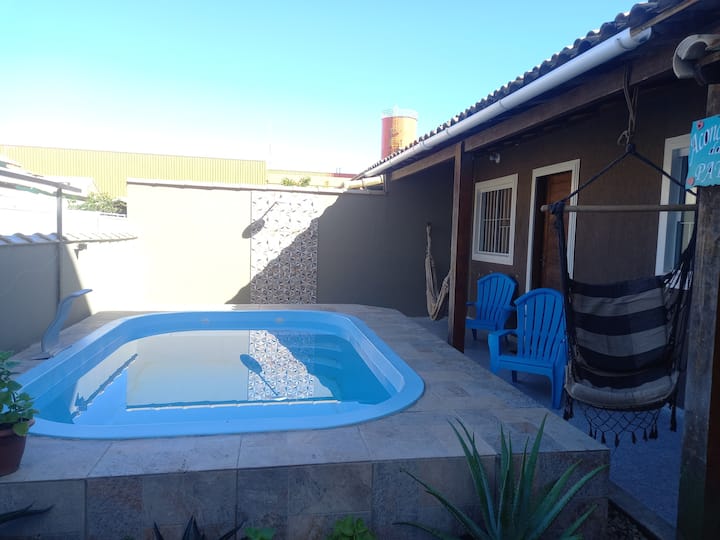 Casa Frente A Praia C/piscina Unamar/cabo Frio. - Cabo Frio