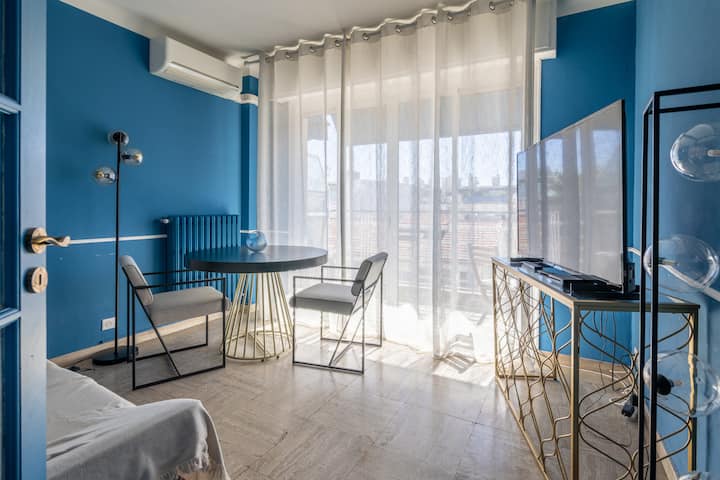 Appartement Clim Avec Balcon Au Cœur D'antibes - Plage de la Batterie