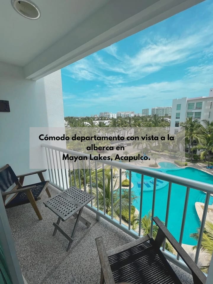 ¡Mayan Lakes! Alberca, Wifi, Aa Y Mas! - Acapulco