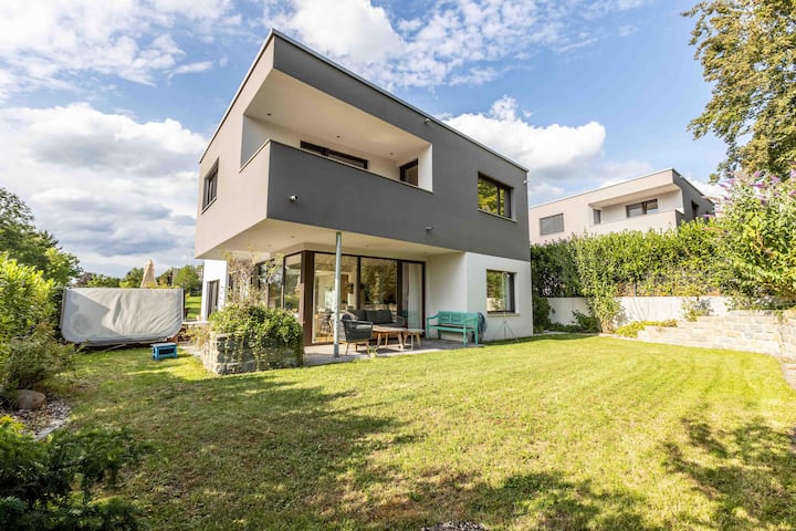 Bauhaus-villa Am Ammersee (90 Sec Zum Wasser) - Inning am Ammersee