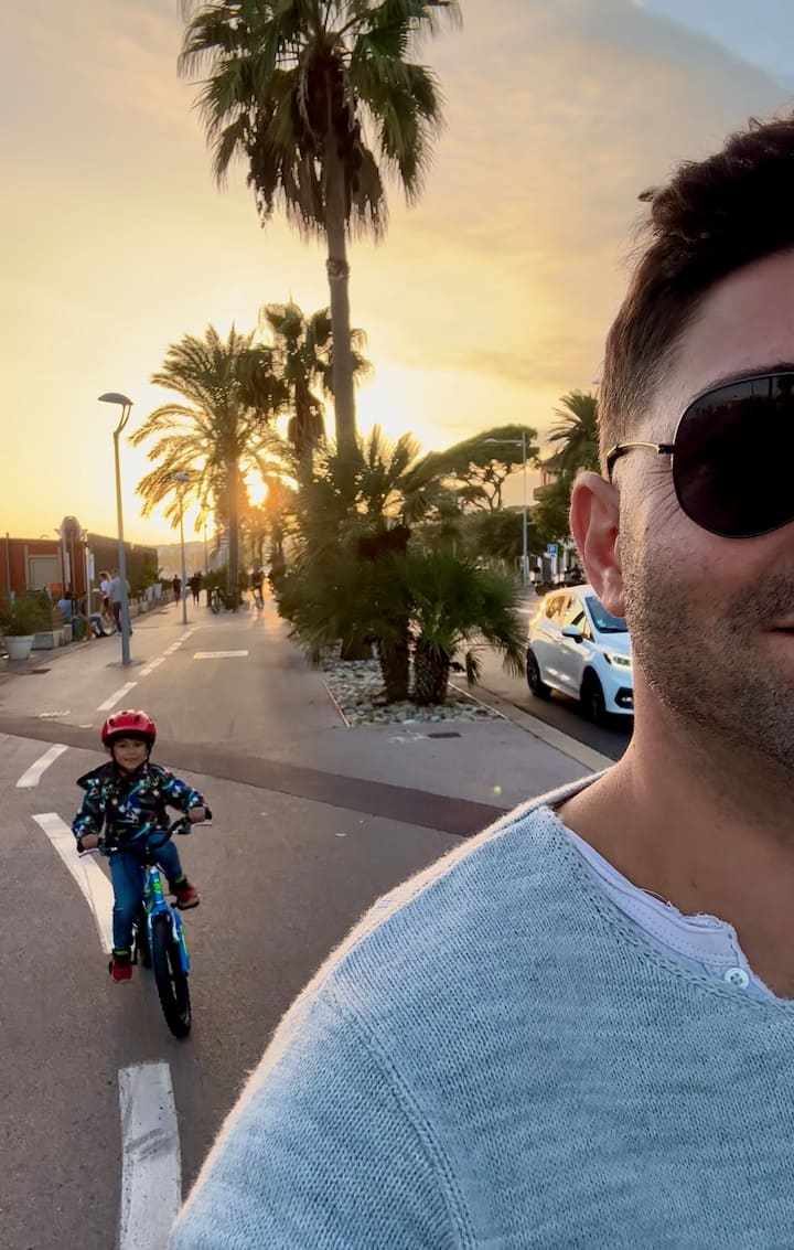 Free Parking Sunny Terrace Ac 500 Mt To The Beach - Nice