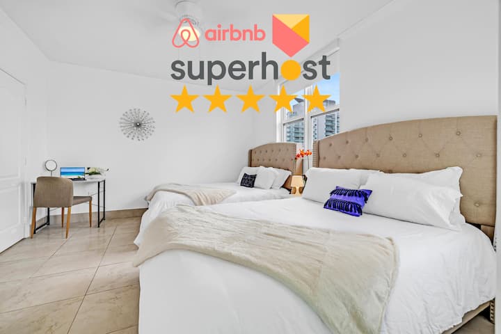 Holidays Deal*40 Floor*pool*miami*parking*sleeps9 - Miami