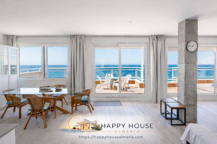 ÁTico Vistas Al Mar + Garaje – Playa Almería - Almería