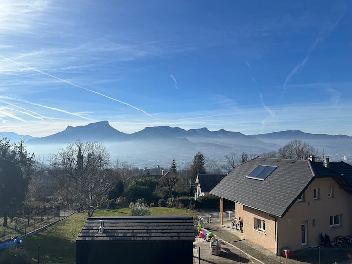Chambre Au Calme Avec Vue Imprenable - La Féclaz