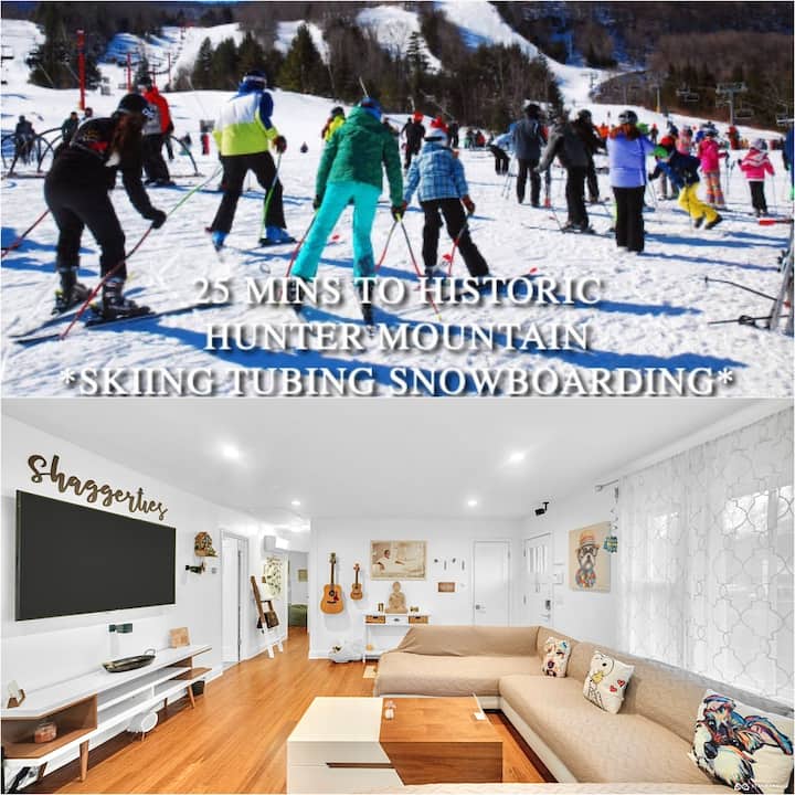 Catskills Ski Haus Winter Wonderland - Woodstock, NY