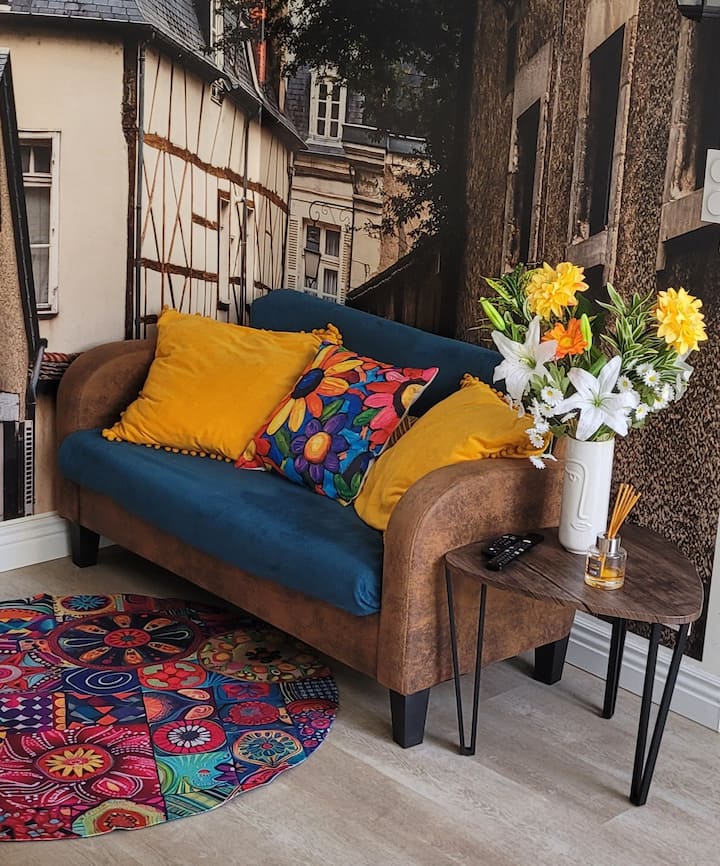 Les Volets Bleus - Confort Et Calme, Centre-ville - Bourges