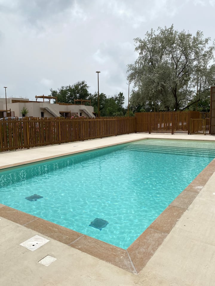 Superbe T2 à 300m De La Plagejardin & Piscine - Vias