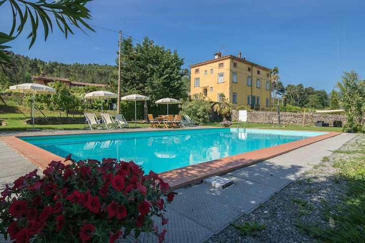Sara. Spacious Private Pool Apartment Near Lucca - Toscane