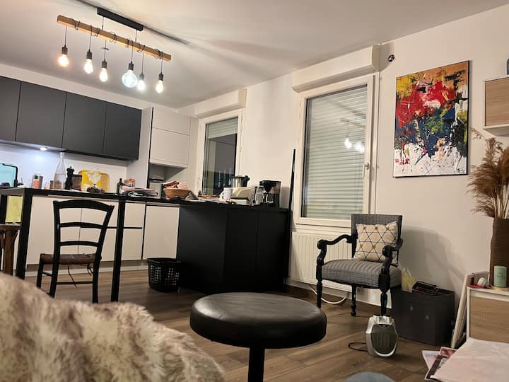 Chambre Calme Et Lumineuse - Lyon