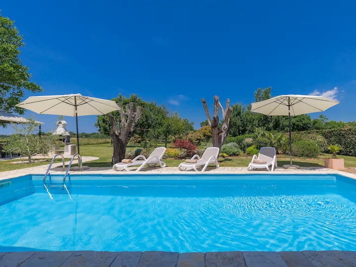 Family Villa With Private Pool & Garden - Koper