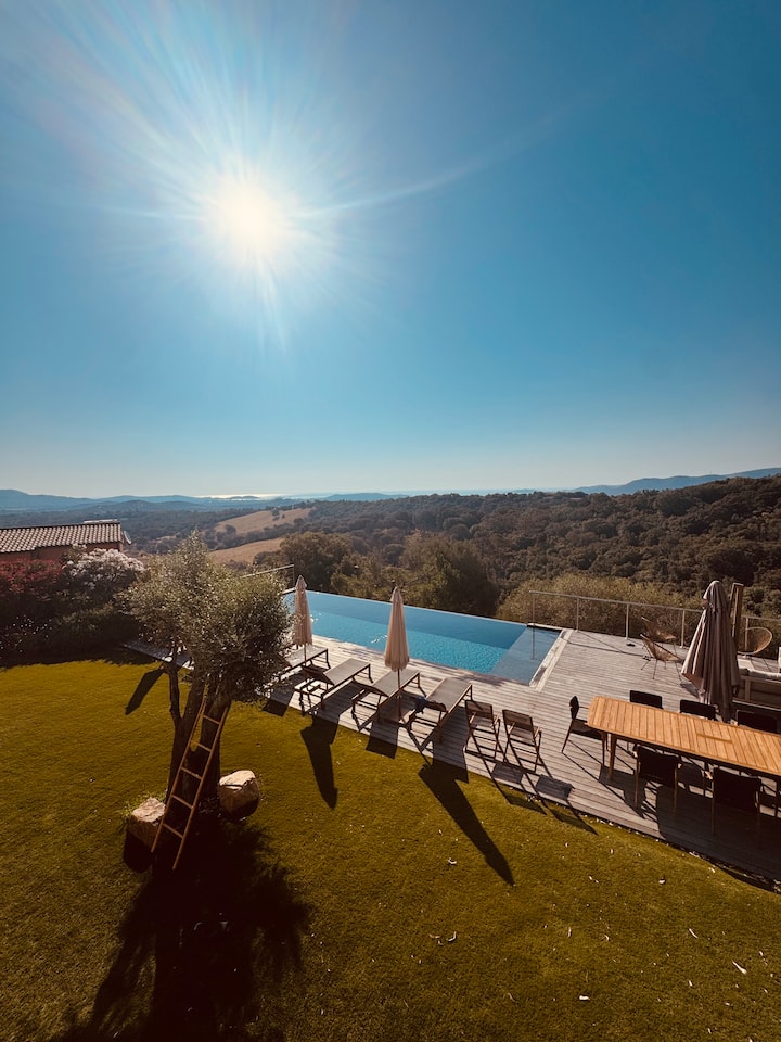 Vue Mer Panoramique • Piscine Chauffée • - Corse-du-Sud