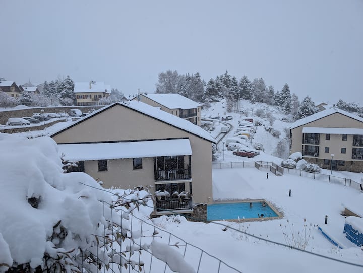 Appt T2 Bis Balcon Piscine Résidence Mille Soleils - Puigcerdà