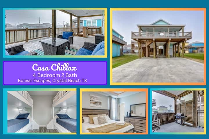 Casa Chillax - Crystal Beach, TX