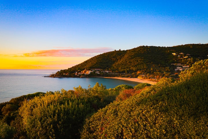 Corse-tarco Villa Casa Vista Mare Vue Panoramique - Zonza
