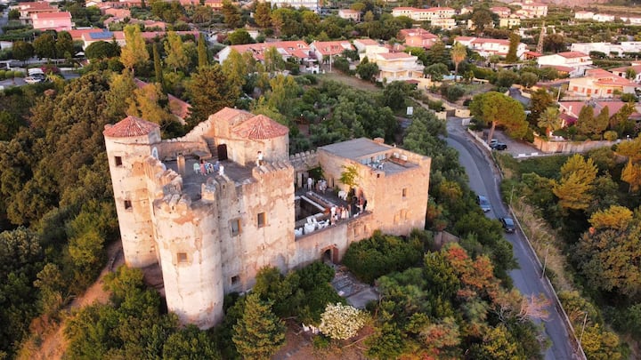 Castello Di Praia A Mare Per 10 Persone Vista Mare - Scalea