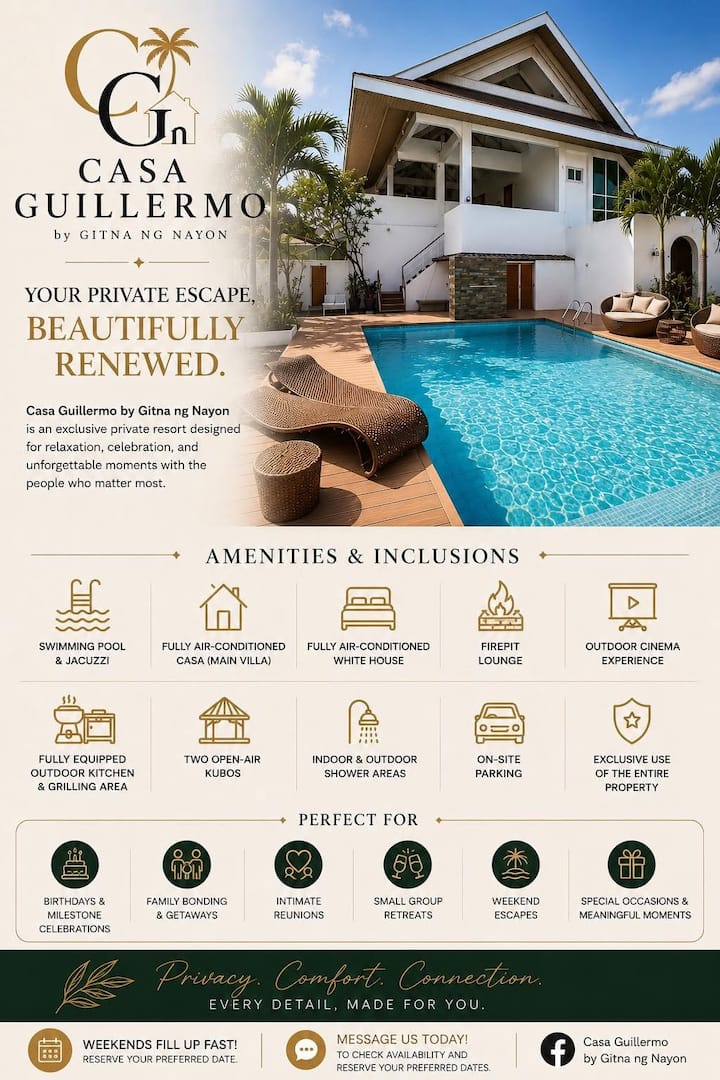 Casa Guillermo By Gitna Ng Nayon - Bocaue
