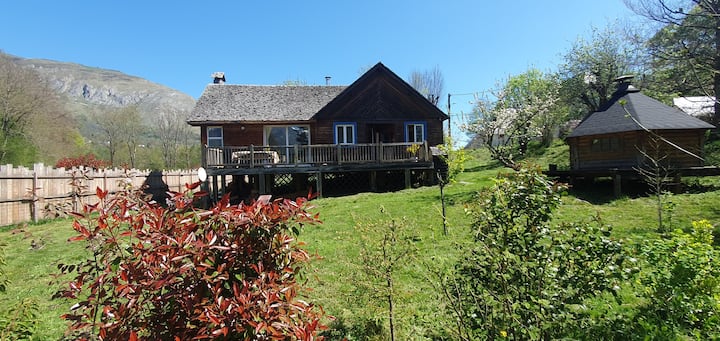 Chalet Lumineux , Vue Montagne - Arrens-Marsous