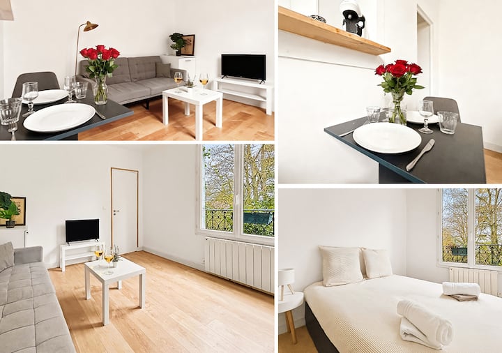 T2 Cosy Avec Parking Proche Paris, 10 Min Orly - Bagneux