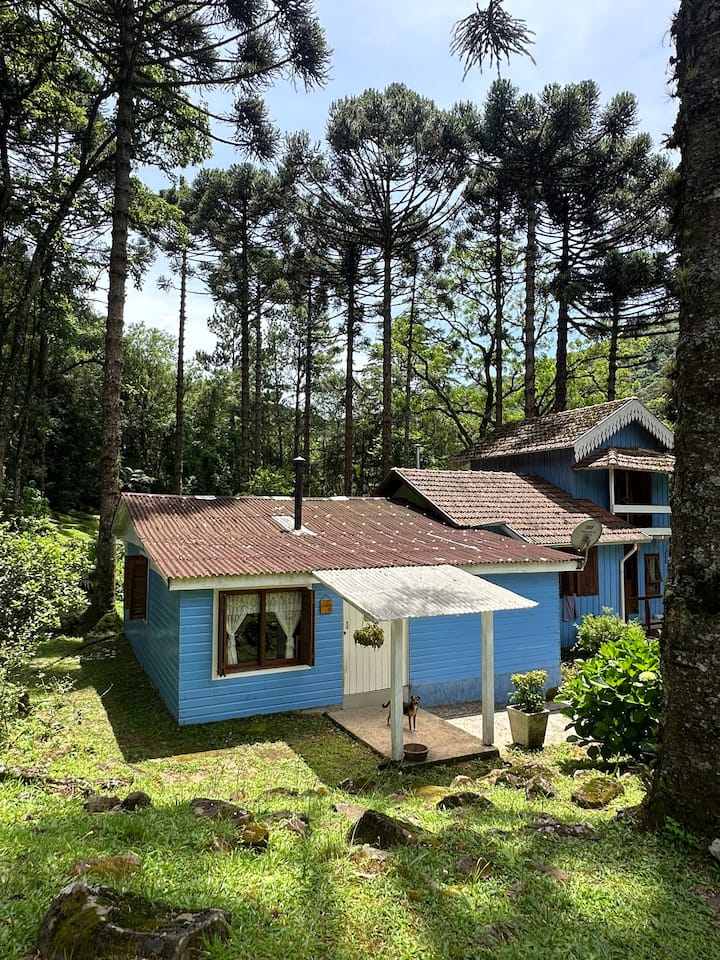 Chalé Aconchegante Em Sítio Holístico (Hortênsias) - São Francisco de Paula