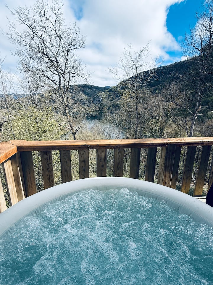 Lodge Premium & Spa Vue Panoramique Rivière D'ain - Rhône-Alpes