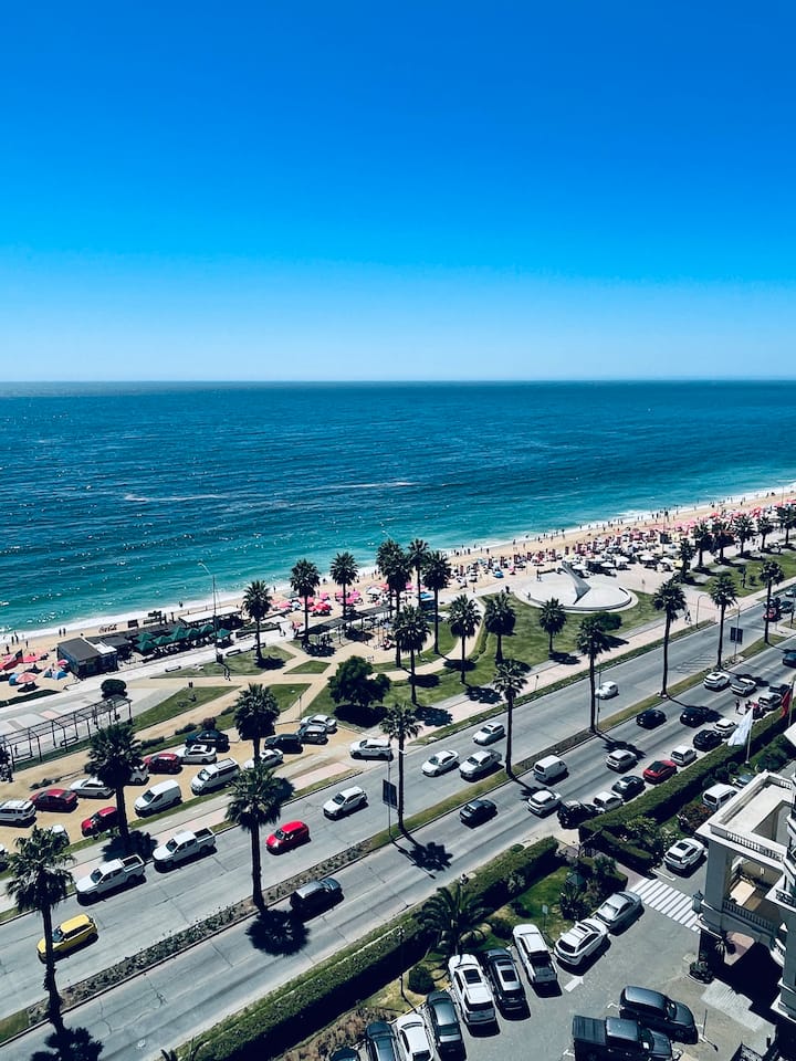 Apartamento En Primera Línea 3 Dormitorios 2 Baños - Viña del Mar