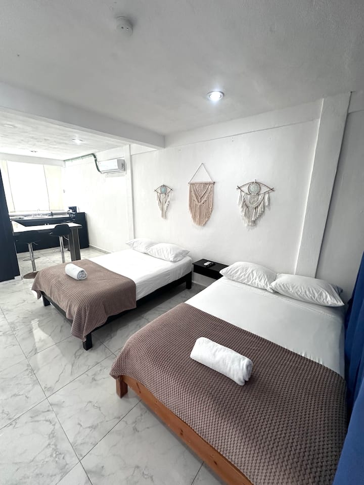 Acogedor Estudio Con Cocina - Isla Mujeres