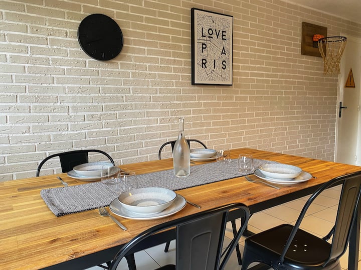 Cocon Familial Avec Jardin – Proche Disney + Paris - Île-de-France