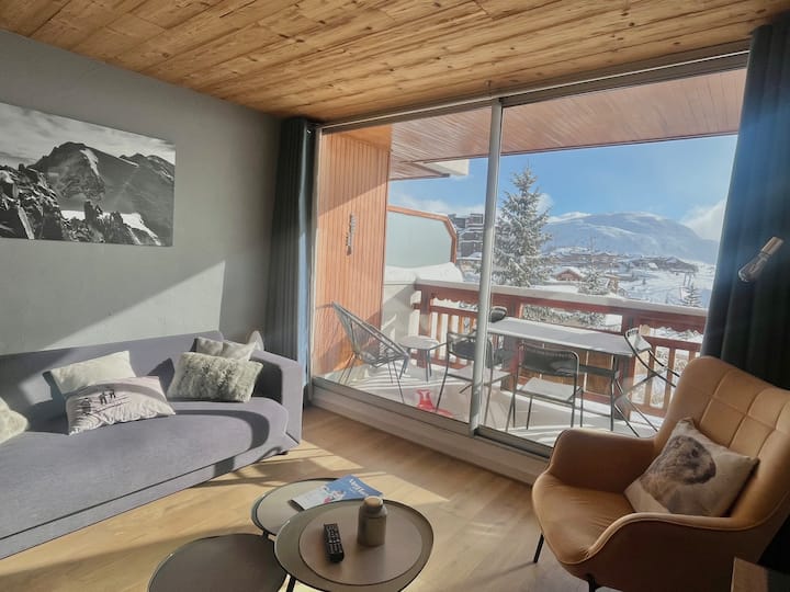 Coeur Station, Vue Splendide, Skis Aux Pieds - L'Alpe d'Huez