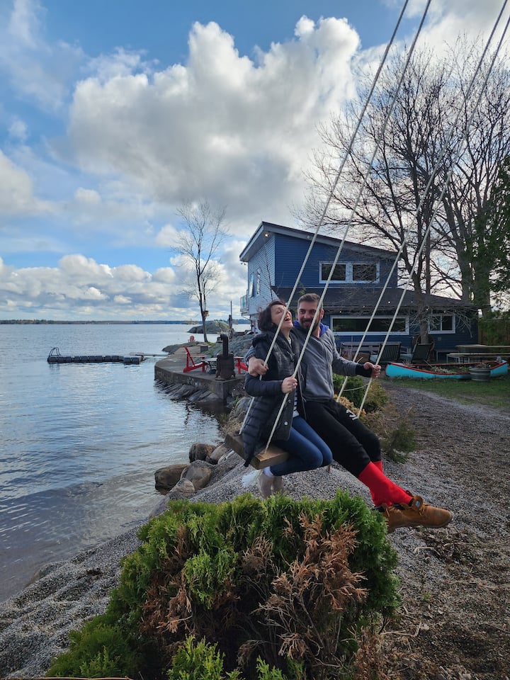 Zuka Lakeview Cottage With Cedar Hot Tub & Sauna - Gravenhurst