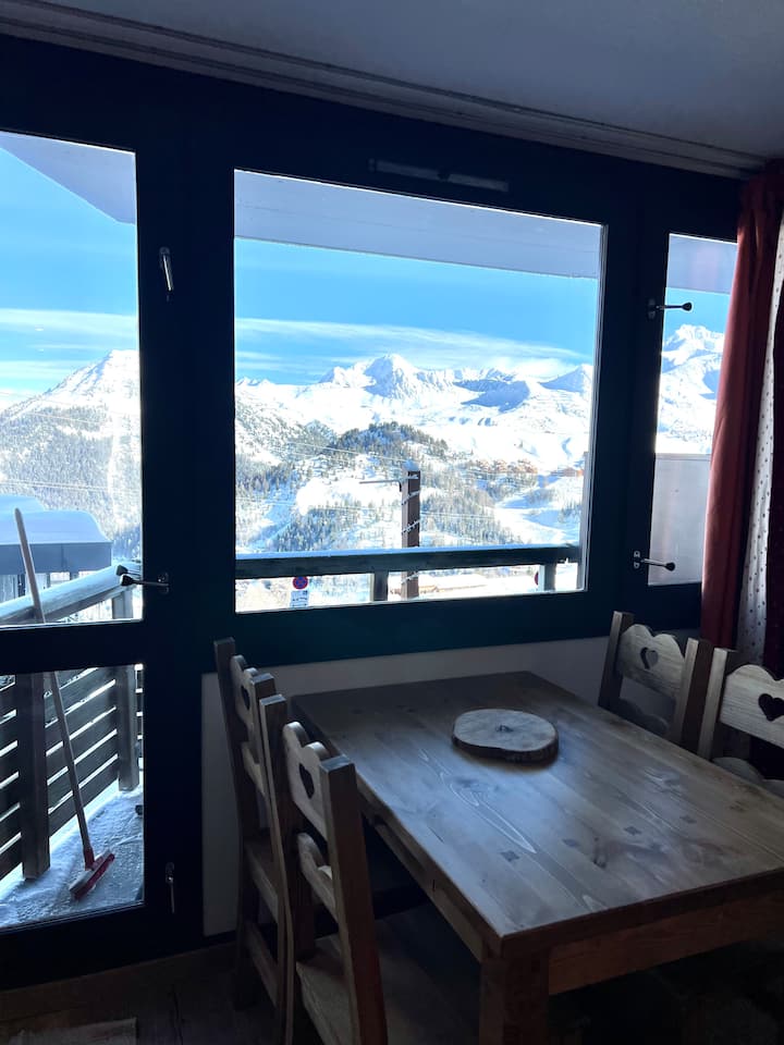 Studio Aime 2000 Avec Coin Nuit Et Wifi - La Plagne